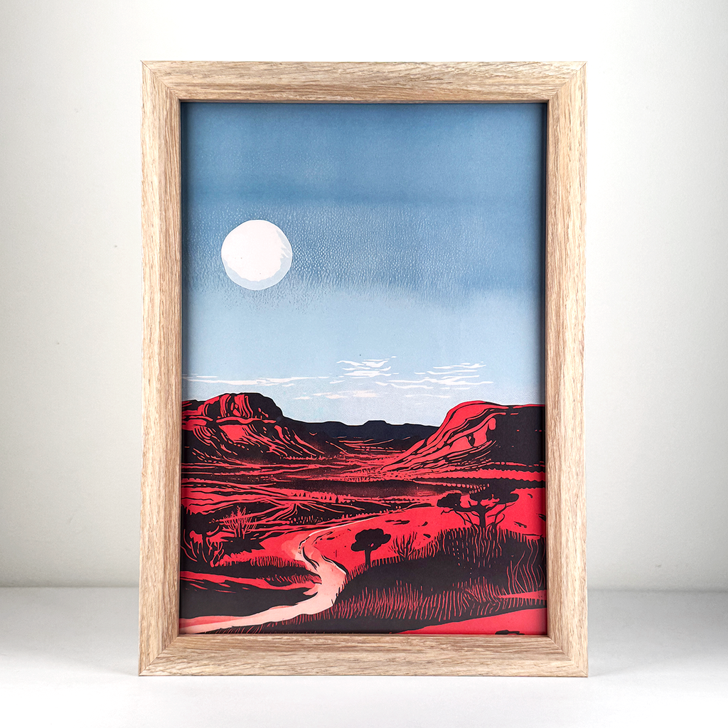 Label Artwork A4 Art Print | Muto Wine